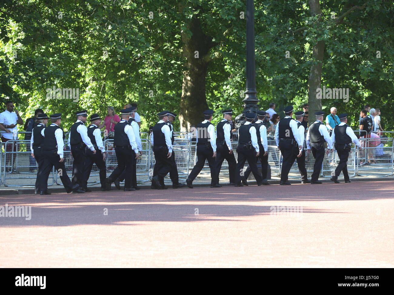 Trooping the Colour: The Queen's Birthday Parade at The Mall Featuring ...