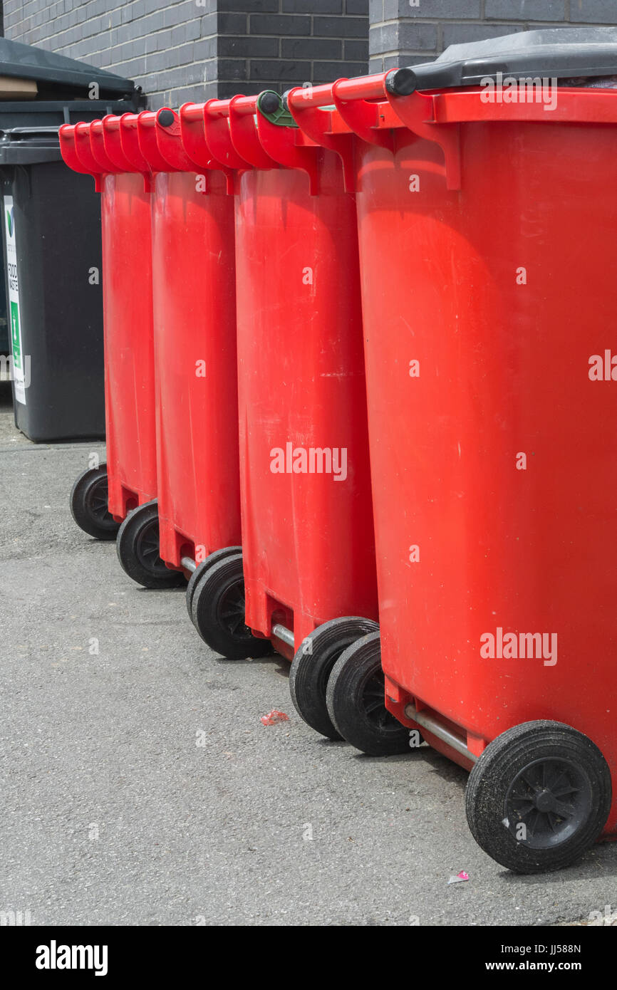 240l wheelie bins hi-res stock photography and images - Alamy