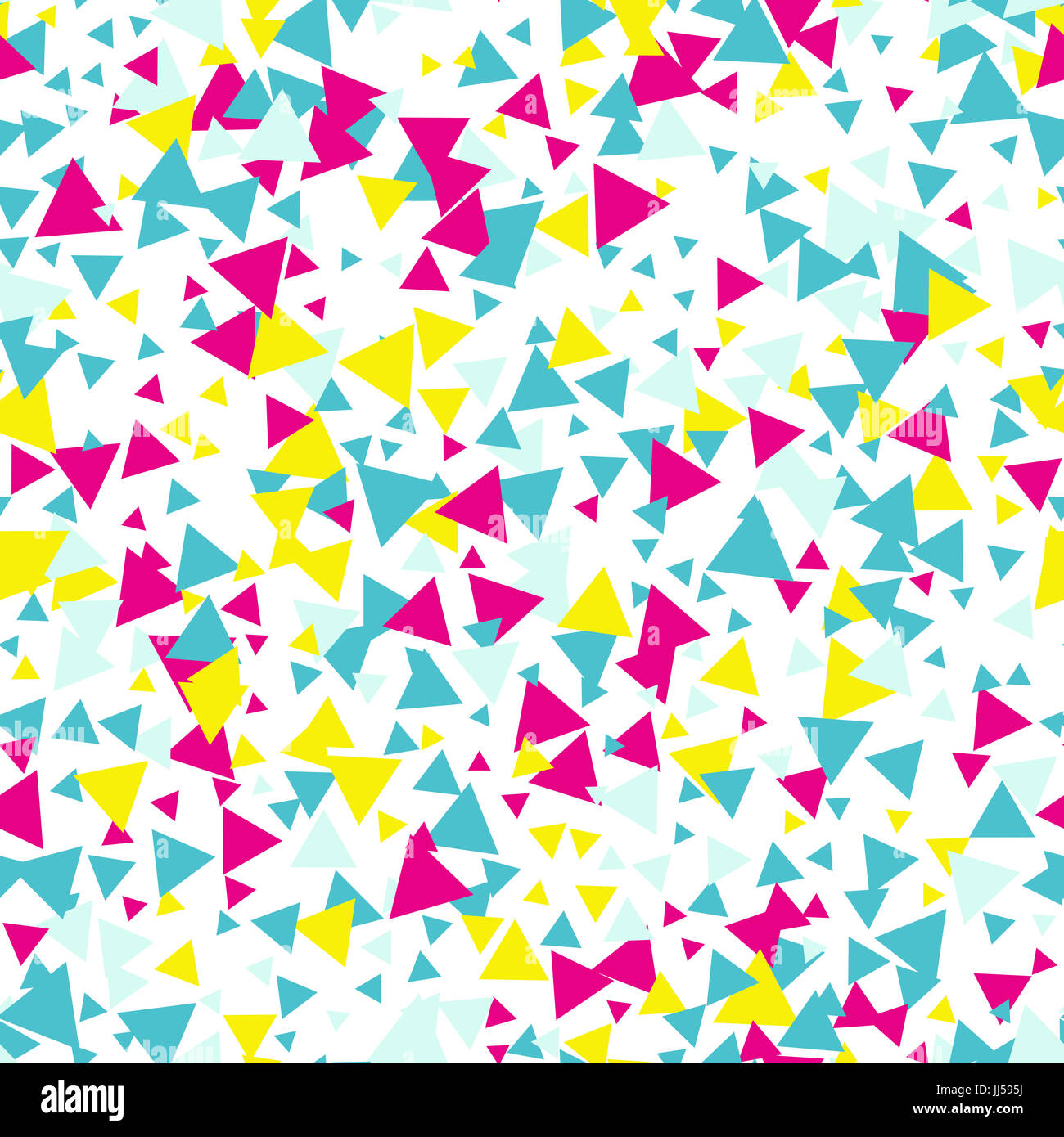 Seamless triangle pattern. Vector illustration Stock Photo - Alamy