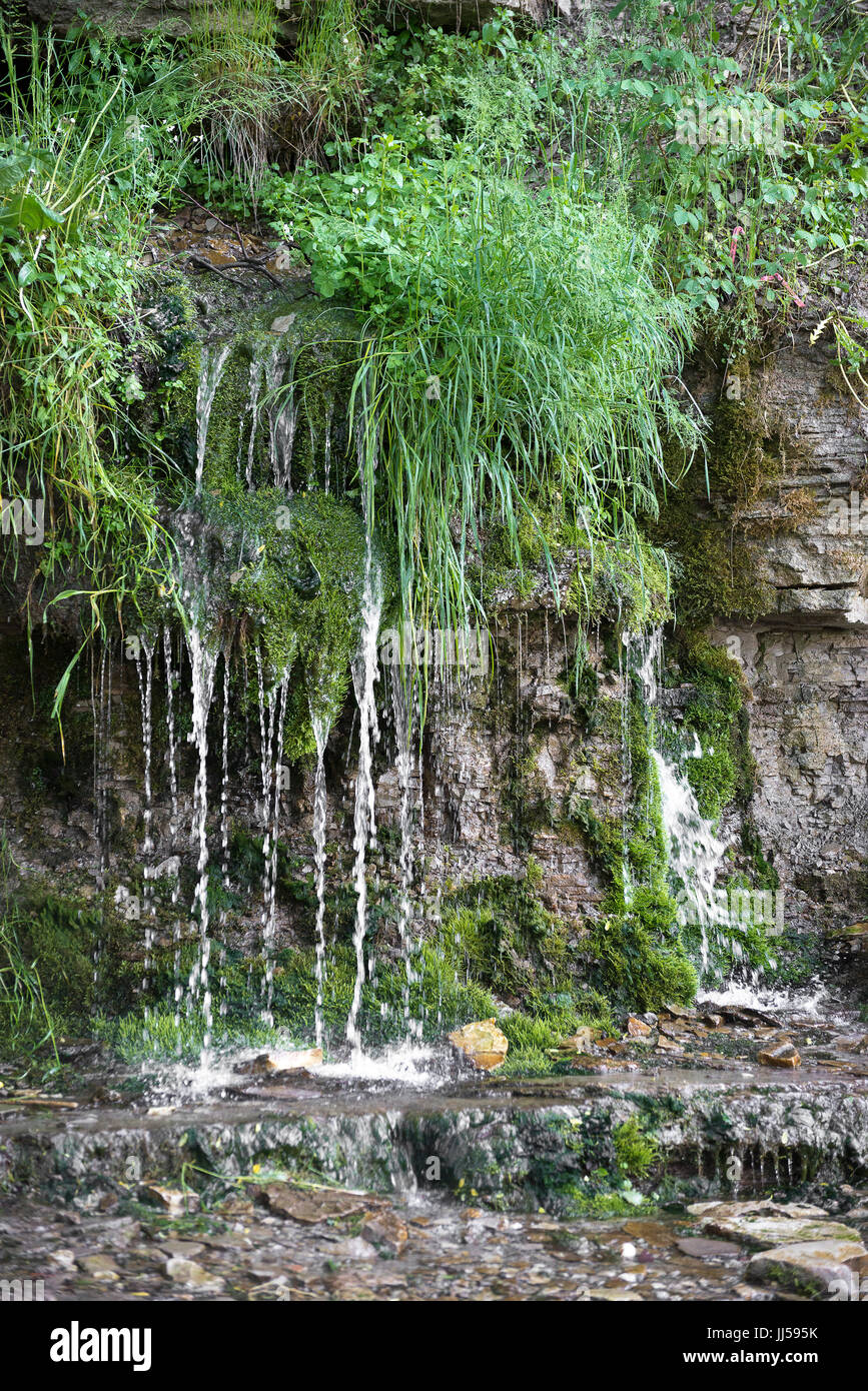 Slovenian keys waterfall in hi-res stock photography and images - Alamy