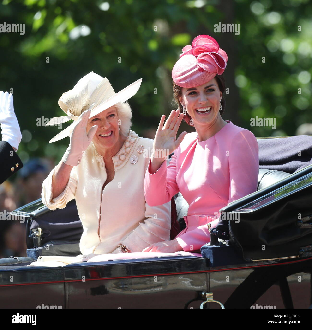 Trooping the Colour: The Queen's Birthday Parade at The Mall Featuring ...