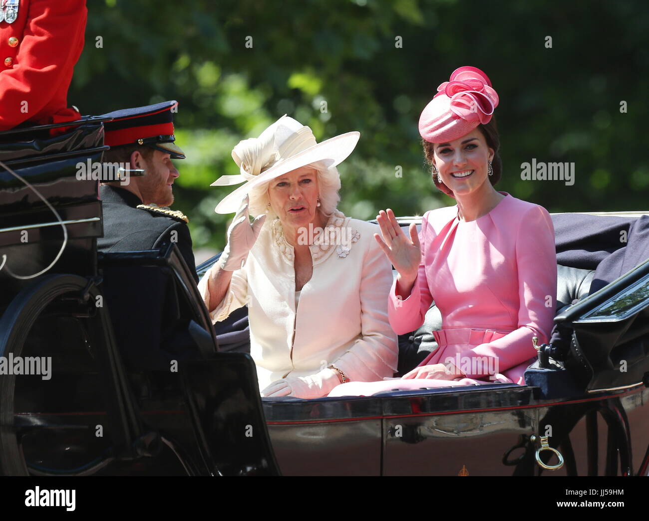 Trooping the Colour: The Queen's Birthday Parade at The Mall Featuring ...