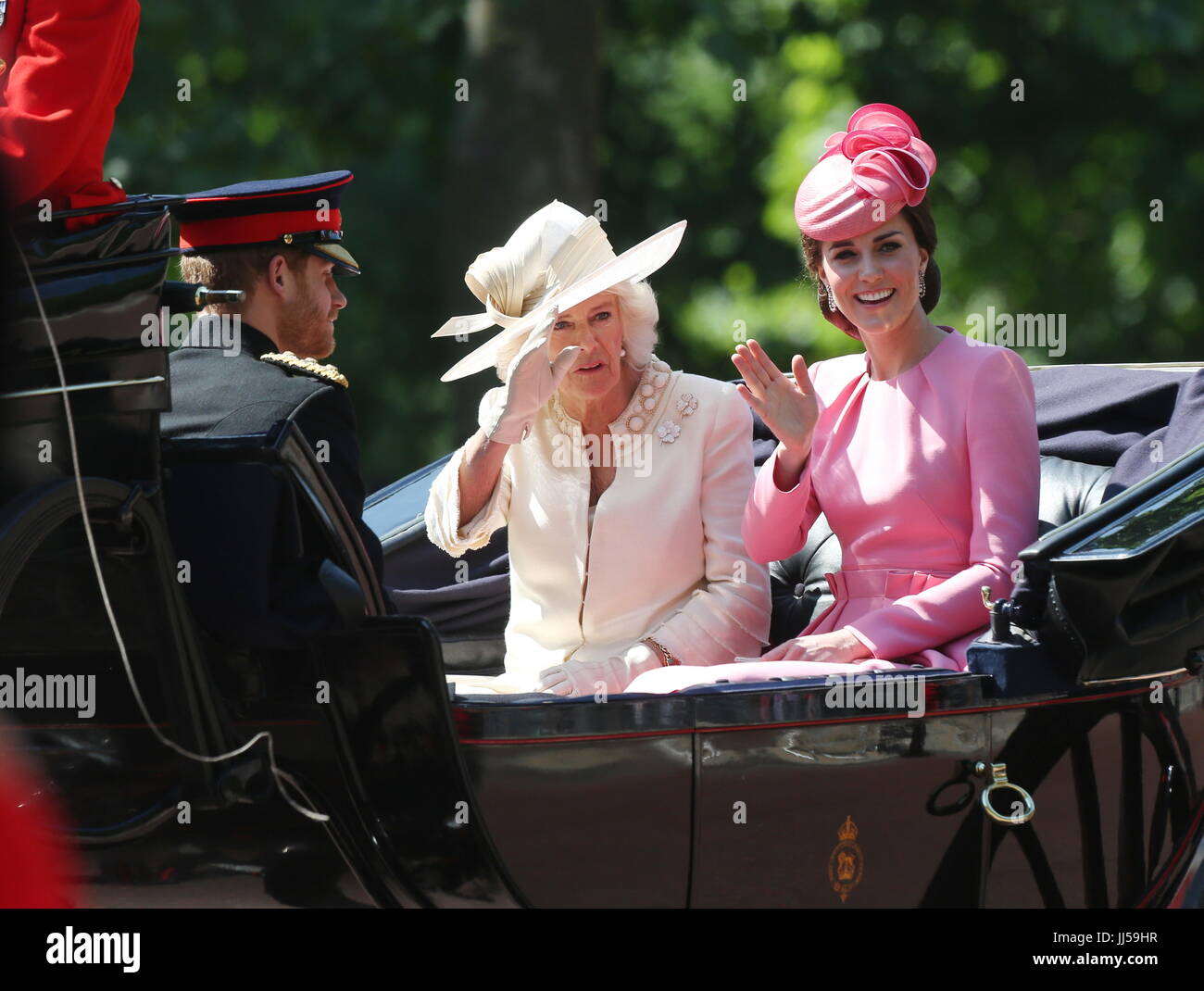 Trooping the Colour: The Queen's Birthday Parade at The Mall Featuring ...