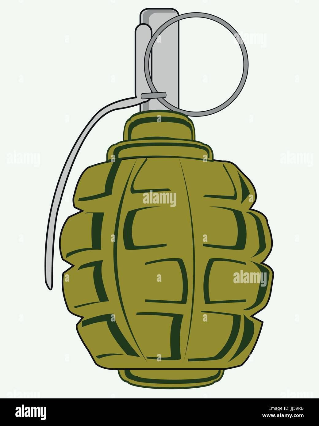 Enemy grenade explosion Stock Vector Images - Alamy