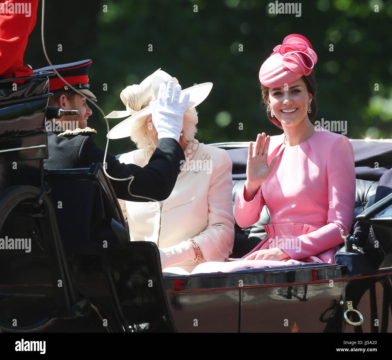 Trooping the Colour: The Queen's Birthday Parade at The Mall Featuring ...
