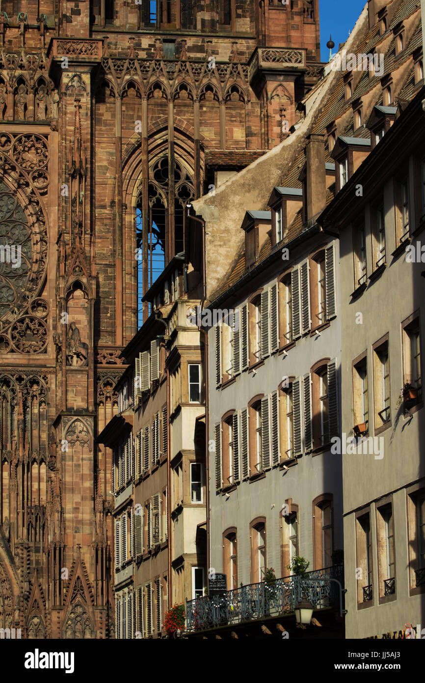 Strasbourg, France - Cathedral of Our Lady of Strasbourg; also known as ...