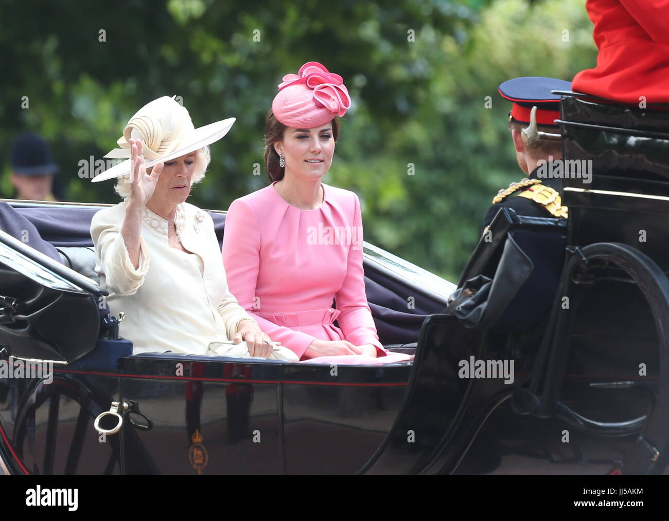 Trooping the Colour: The Queen's Birthday Parade at The Mall Featuring ...