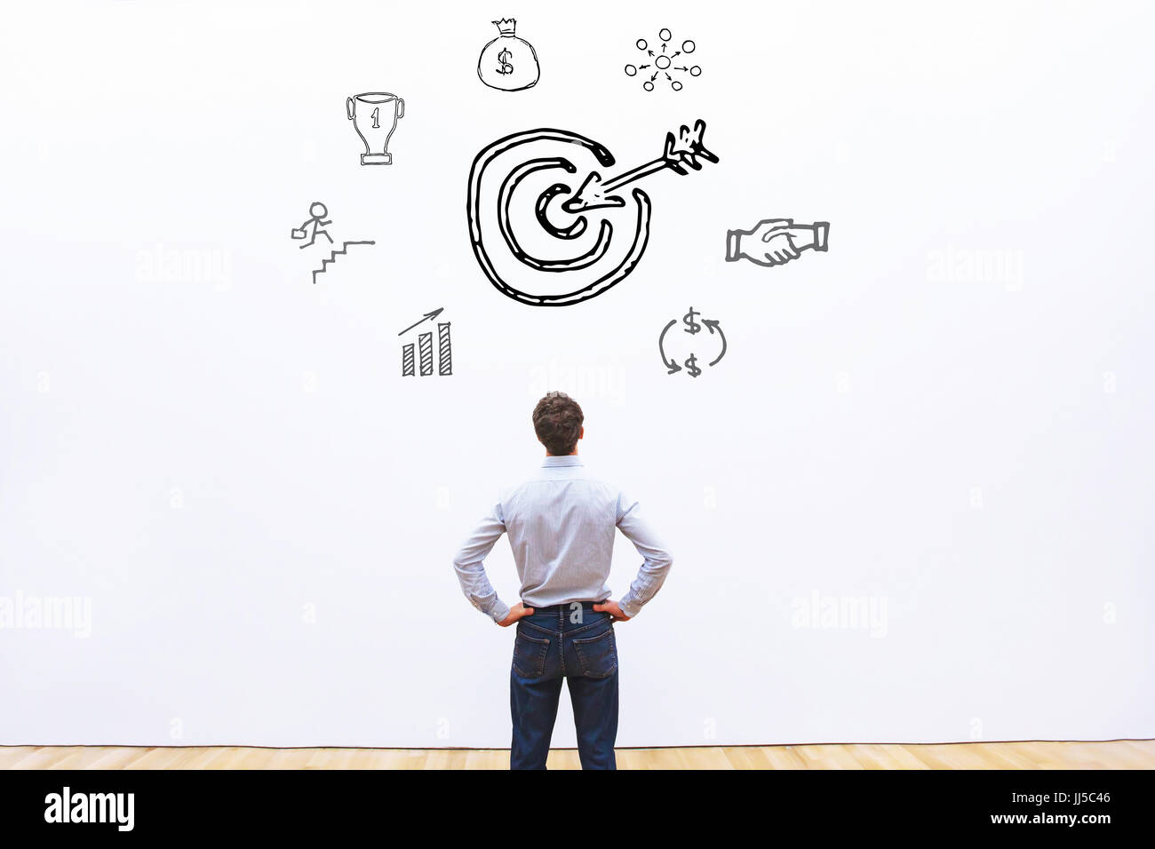 Achievement drawing hi-res stock photography and images - Alamy