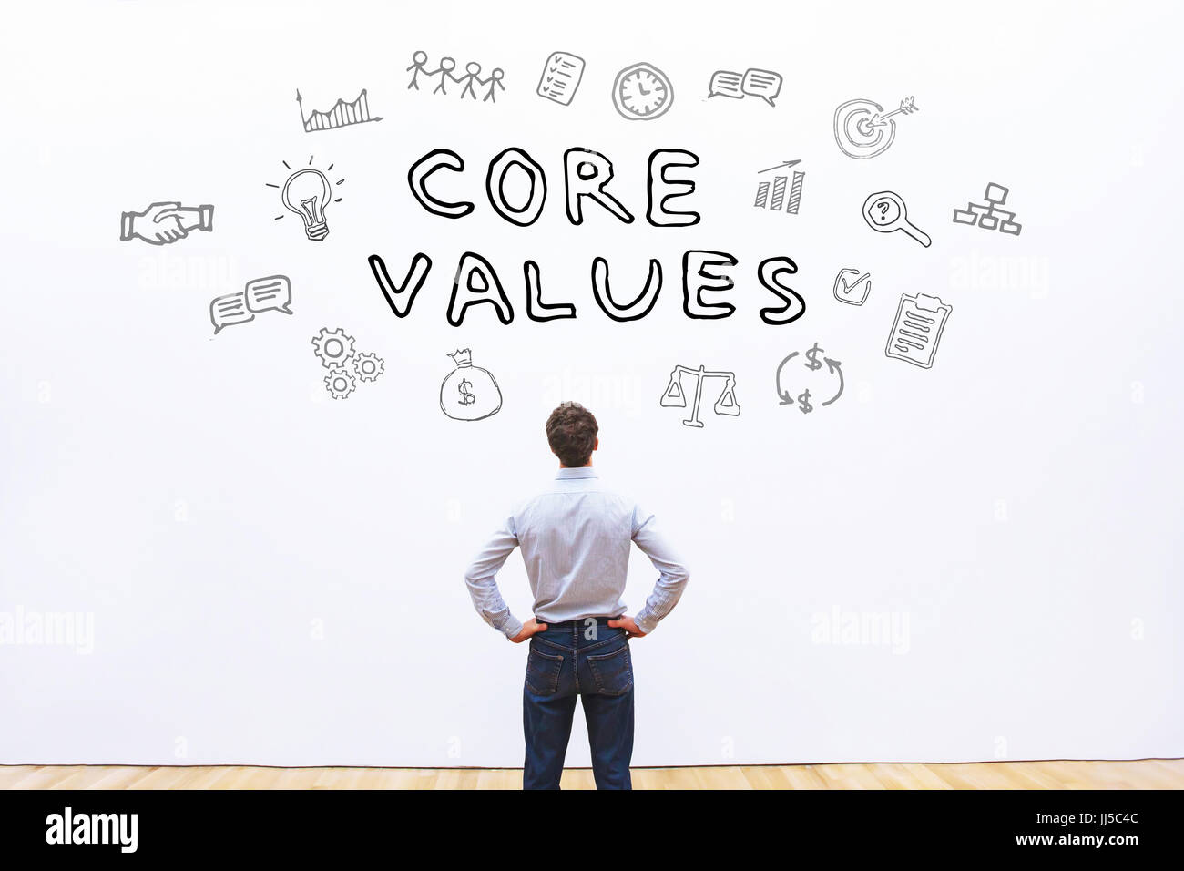 Business and core values hi-res stock photography and images - Alamy