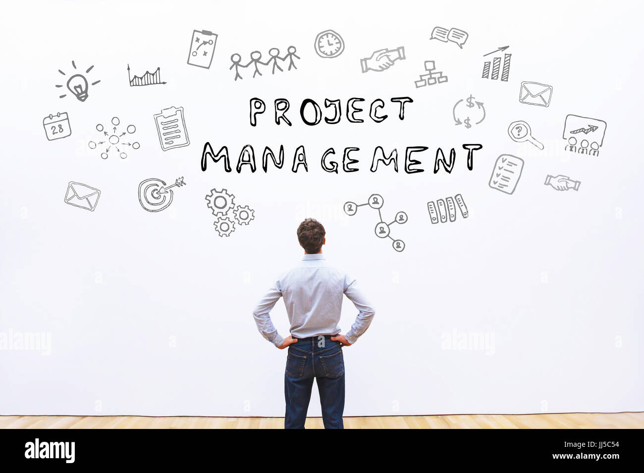 Project management icons hi-res stock photography and images - Alamy