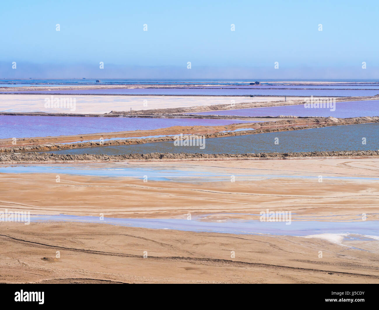 Walvis bay salt pans hi-res stock photography and images - Alamy