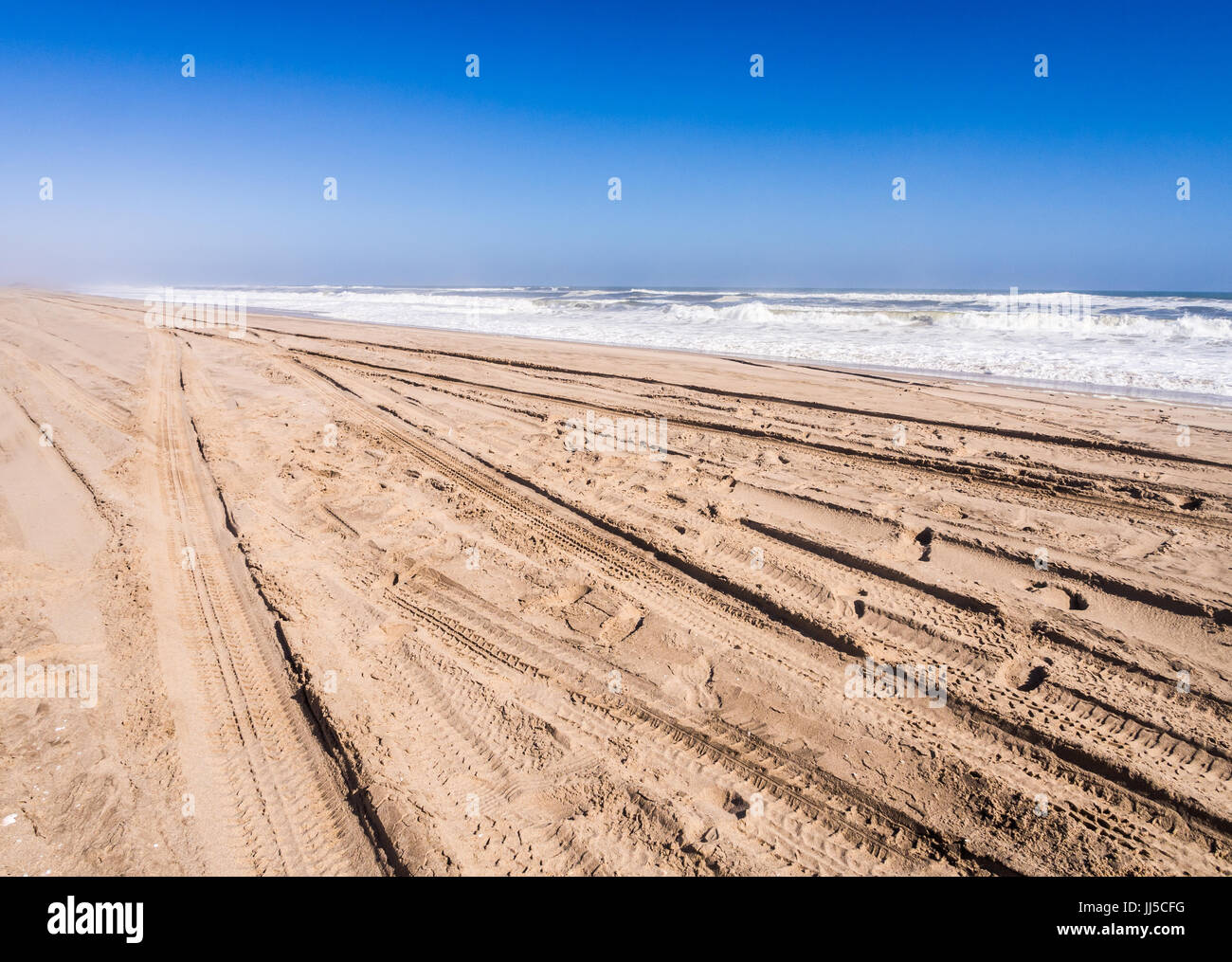 Beach in Sandwich Harbour, Namibia Stock Photo - Alamy