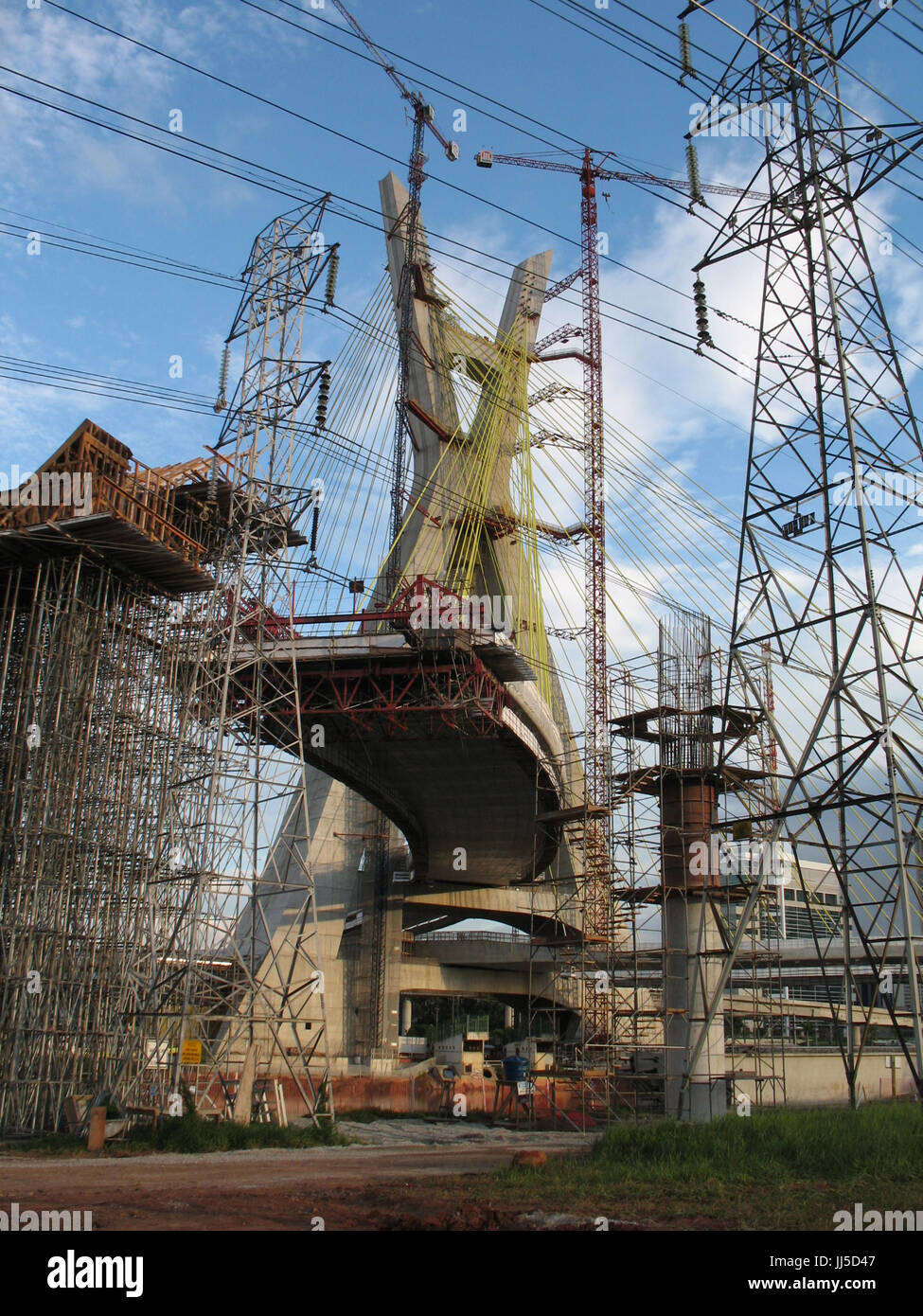 Ponte Octavio Frias de Oliveira Bridge Estaiada, São Paulo, Brazil ...
