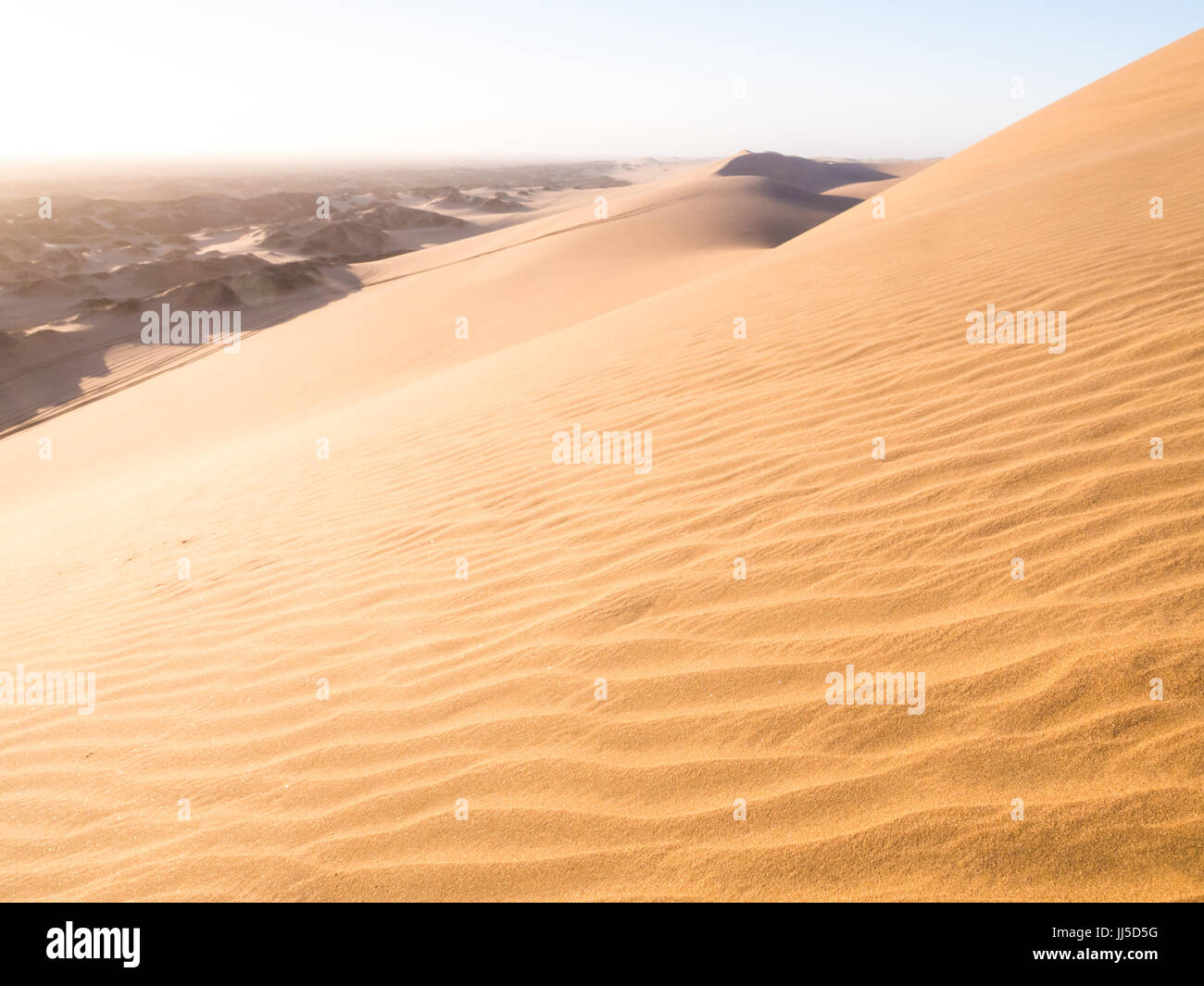 Dunes in the Sandwich Harbour, Namibia, Africa Stock Photo - Alamy