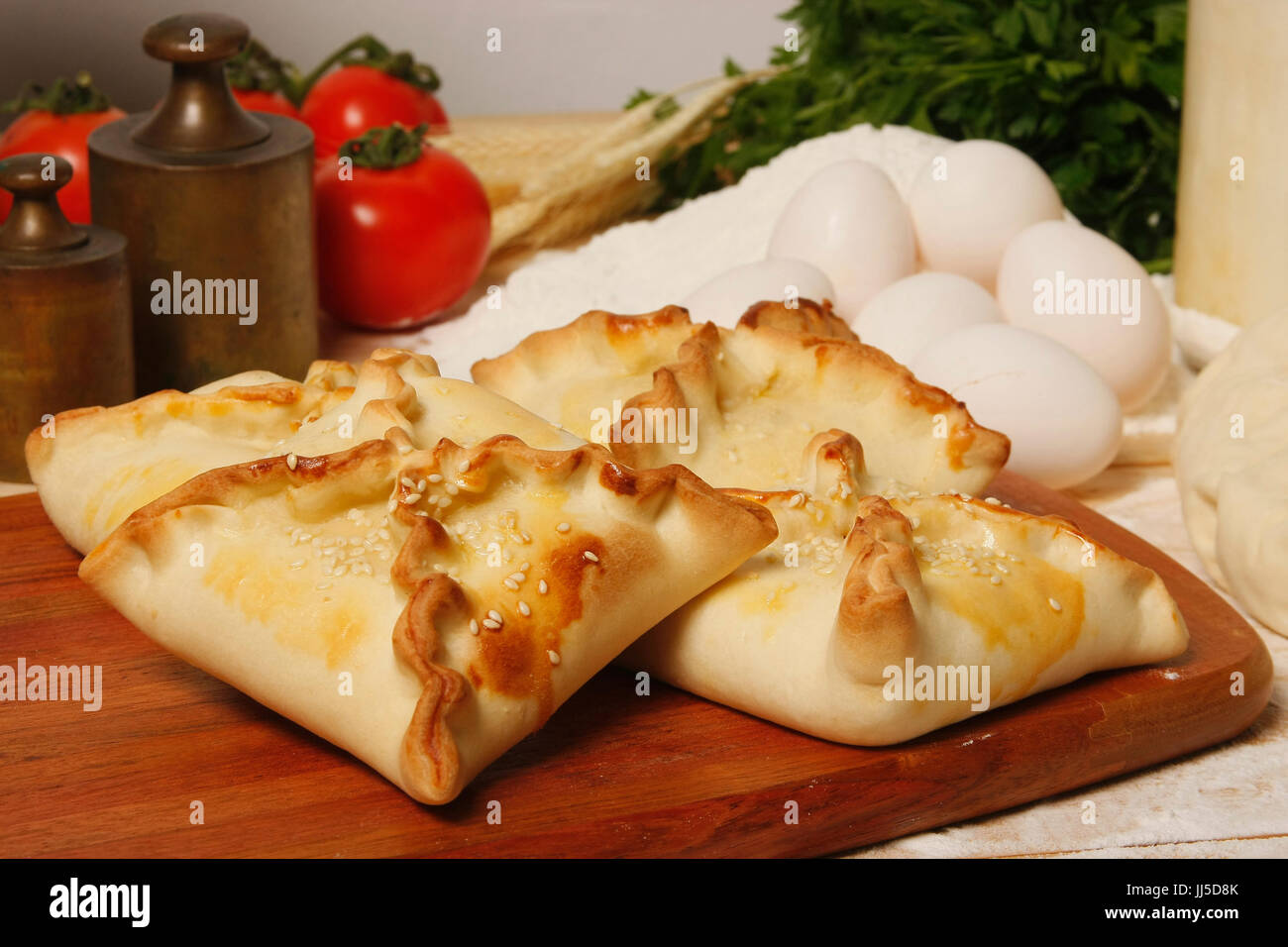 Esfiha, food ingredients, Brazil Stock Photo - Alamy