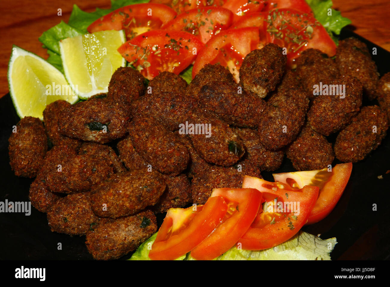 Arabic food, kibbeh, Brazil Stock Photo - Alamy