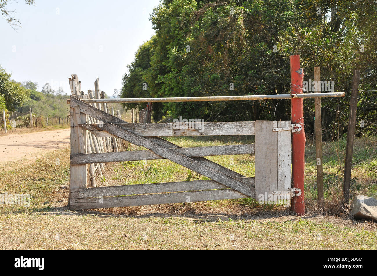 Gate, fence, Brazil Stock Photo - Alamy