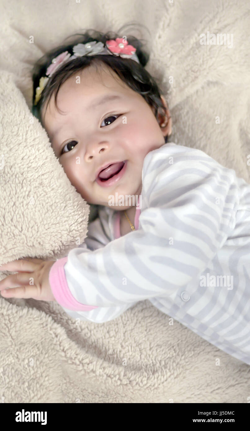 asian baby girl Stock Photo - Alamy