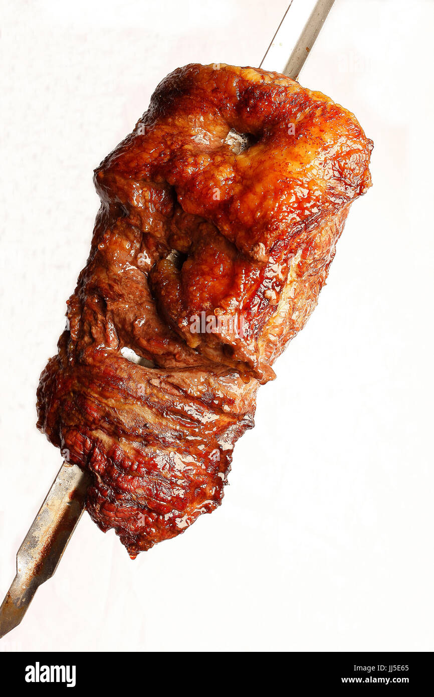 Steak, meat, beef, filet, barbecue, Brazil Stock Photo - Alamy