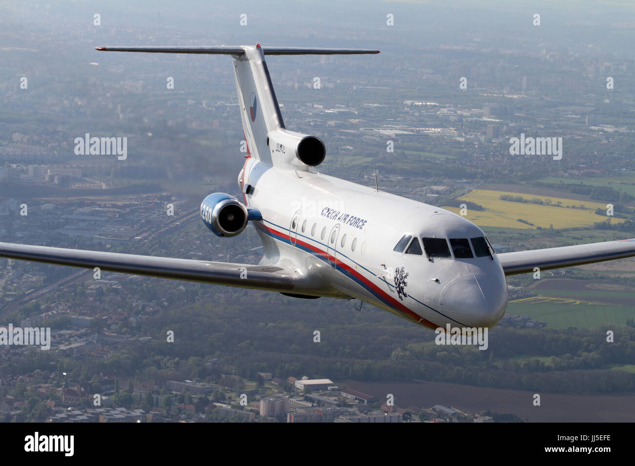 passenger airplane Yakovlev Yak-40 Stock Photo - Alamy