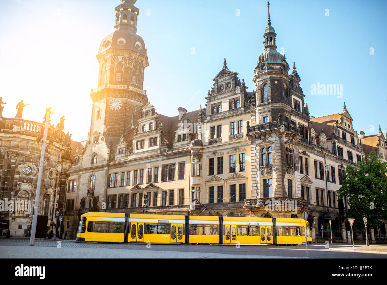 Old tram dresden hi-res stock photography and images - Alamy