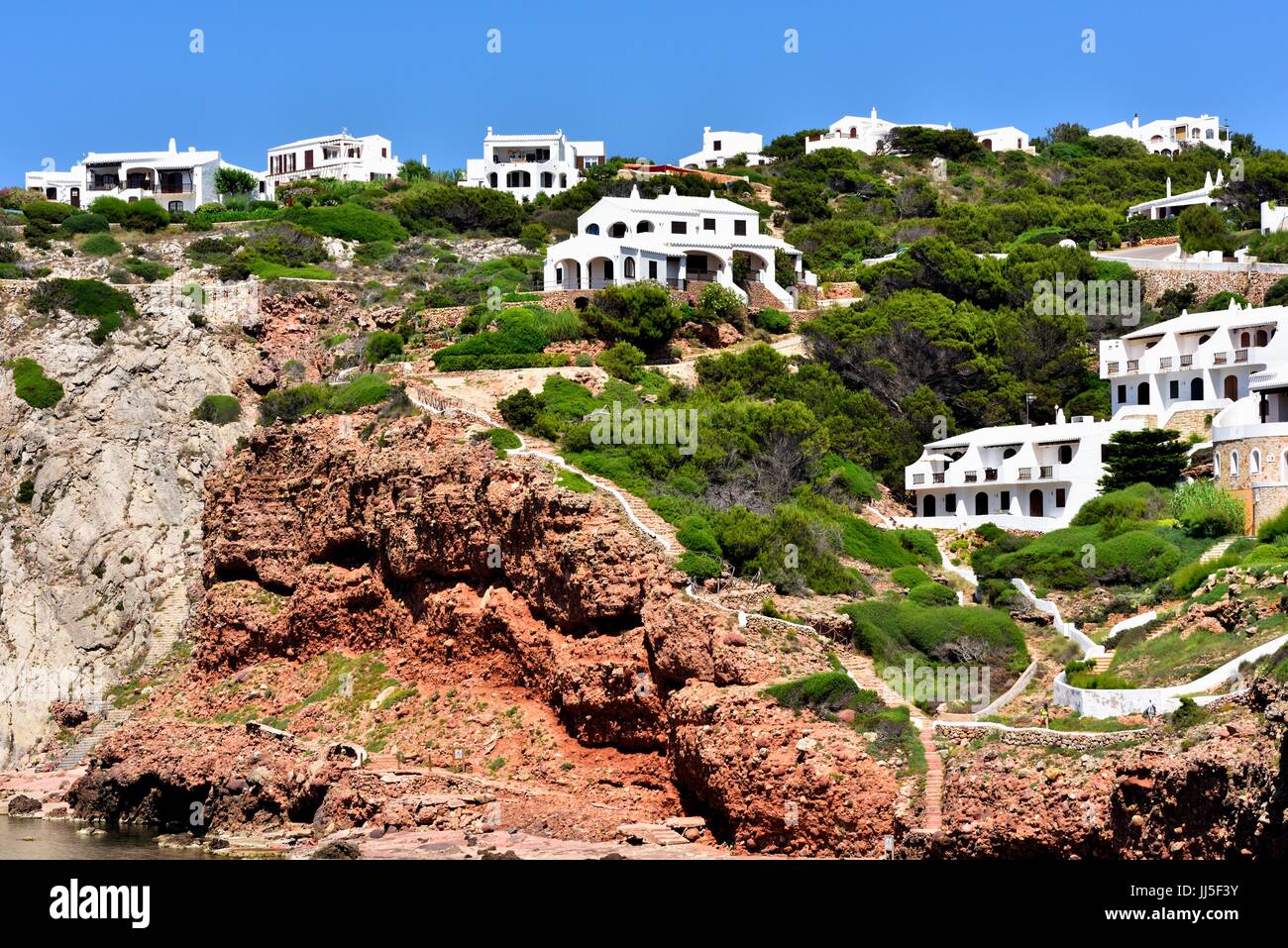Cala Morell Menorca Minorca Spain Stock Photo - Alamy