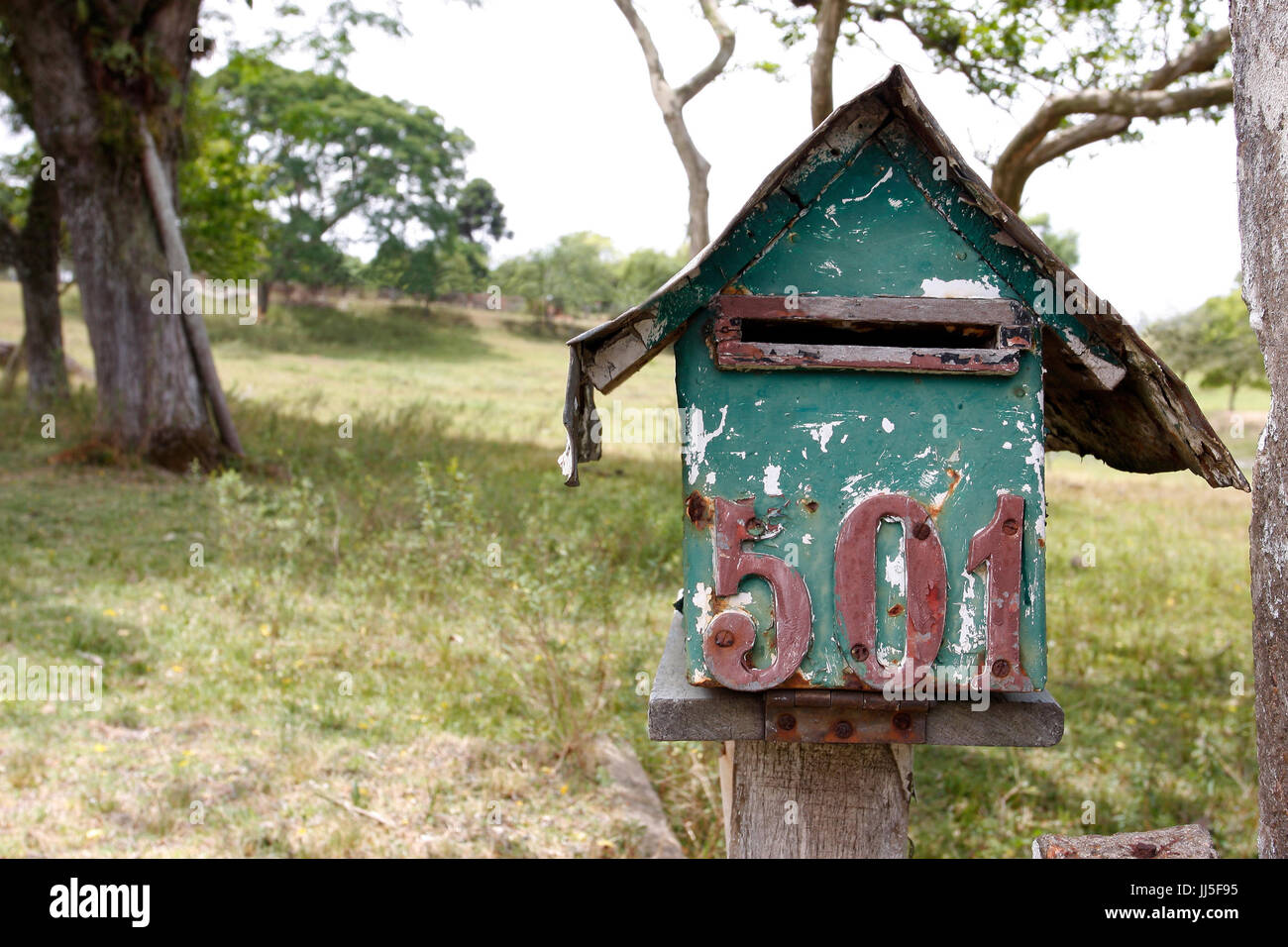 Mailbox, mail, Brazil Stock Photo - Alamy