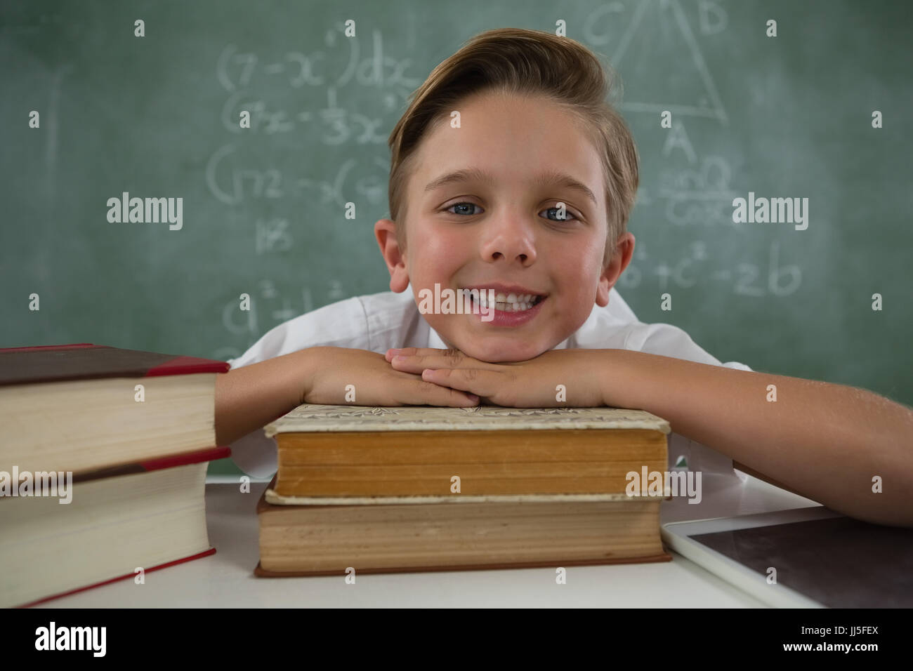 Portrait man uniform classroom hi-res stock photography and images - Alamy
