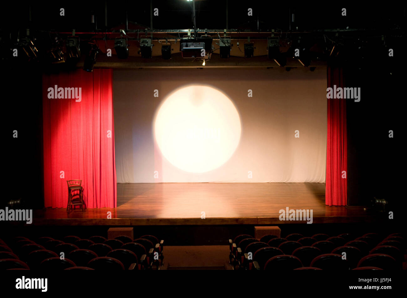 Theater, auditorium, Brazil Stock Photo - Alamy