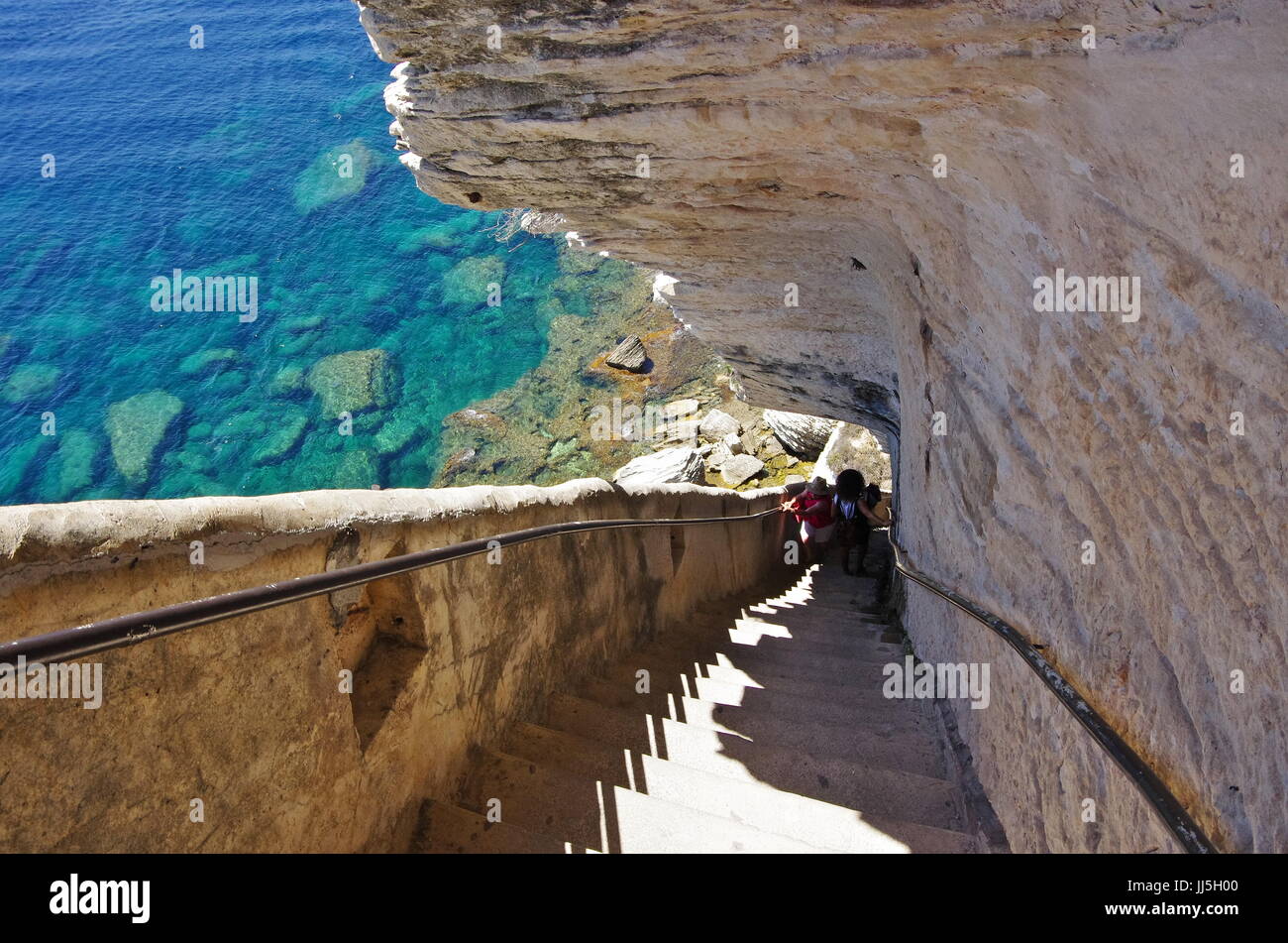 Steep rock carved stone steps hi-res stock photography and images - Alamy