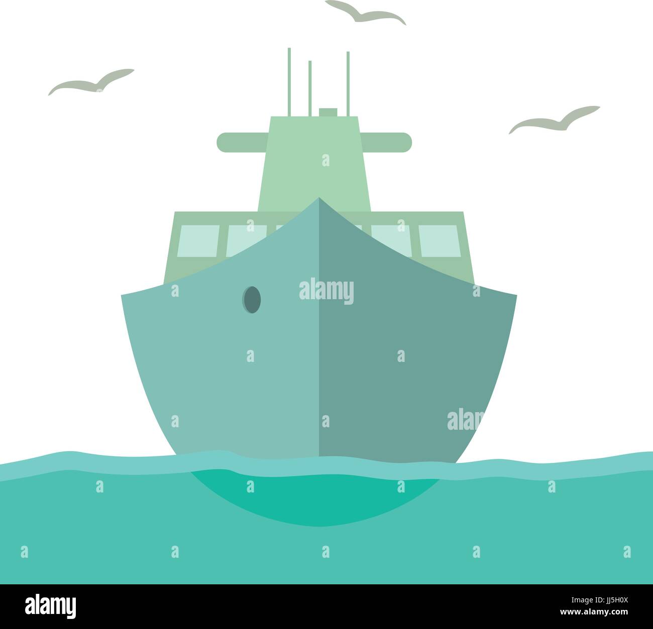 Cartoon Ship Sea Stock Photos & Cartoon Ship Sea Stock Images - Alamy