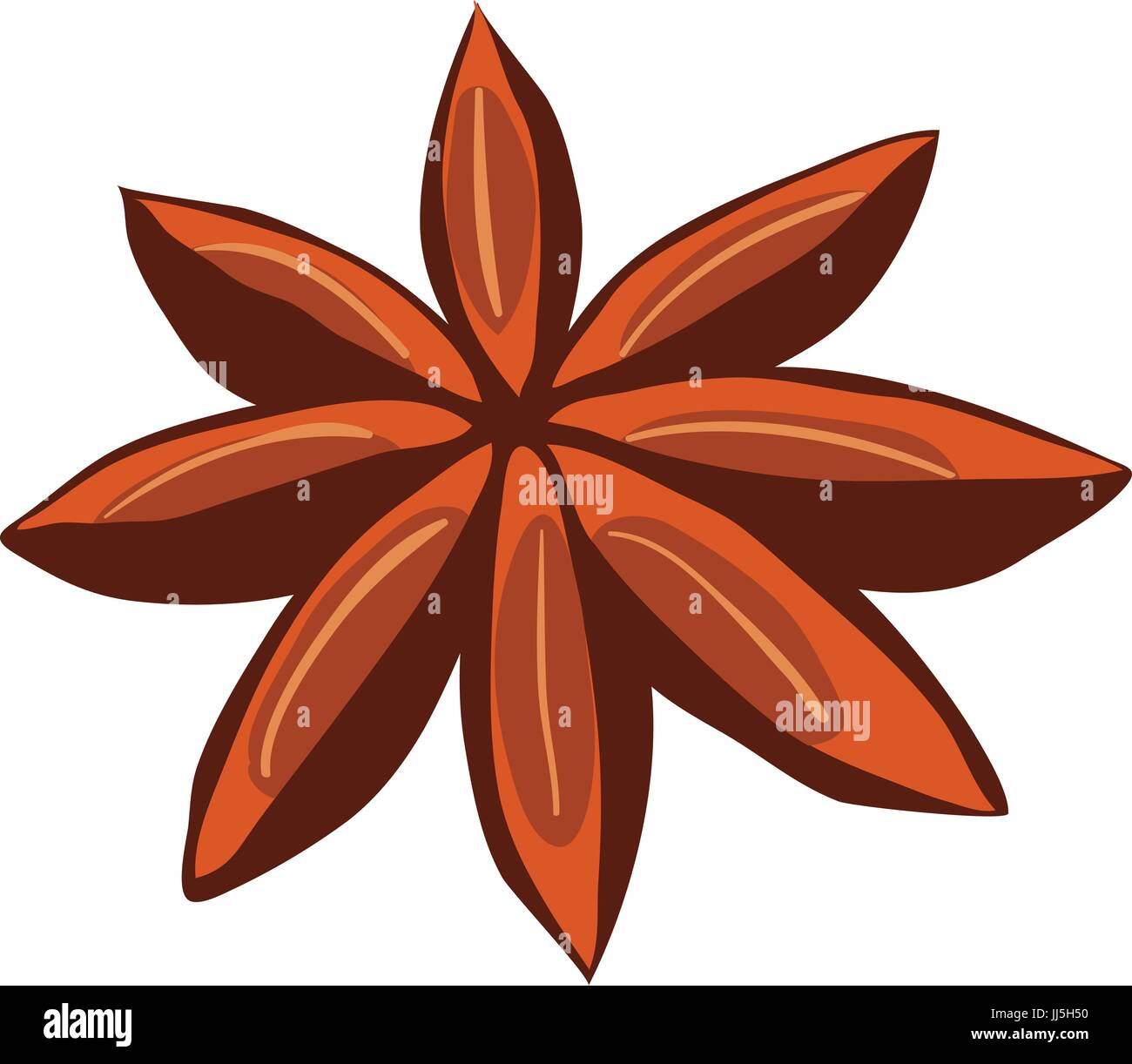 Anise icon, cartoon style Stock Vector Image & Art - Alamy