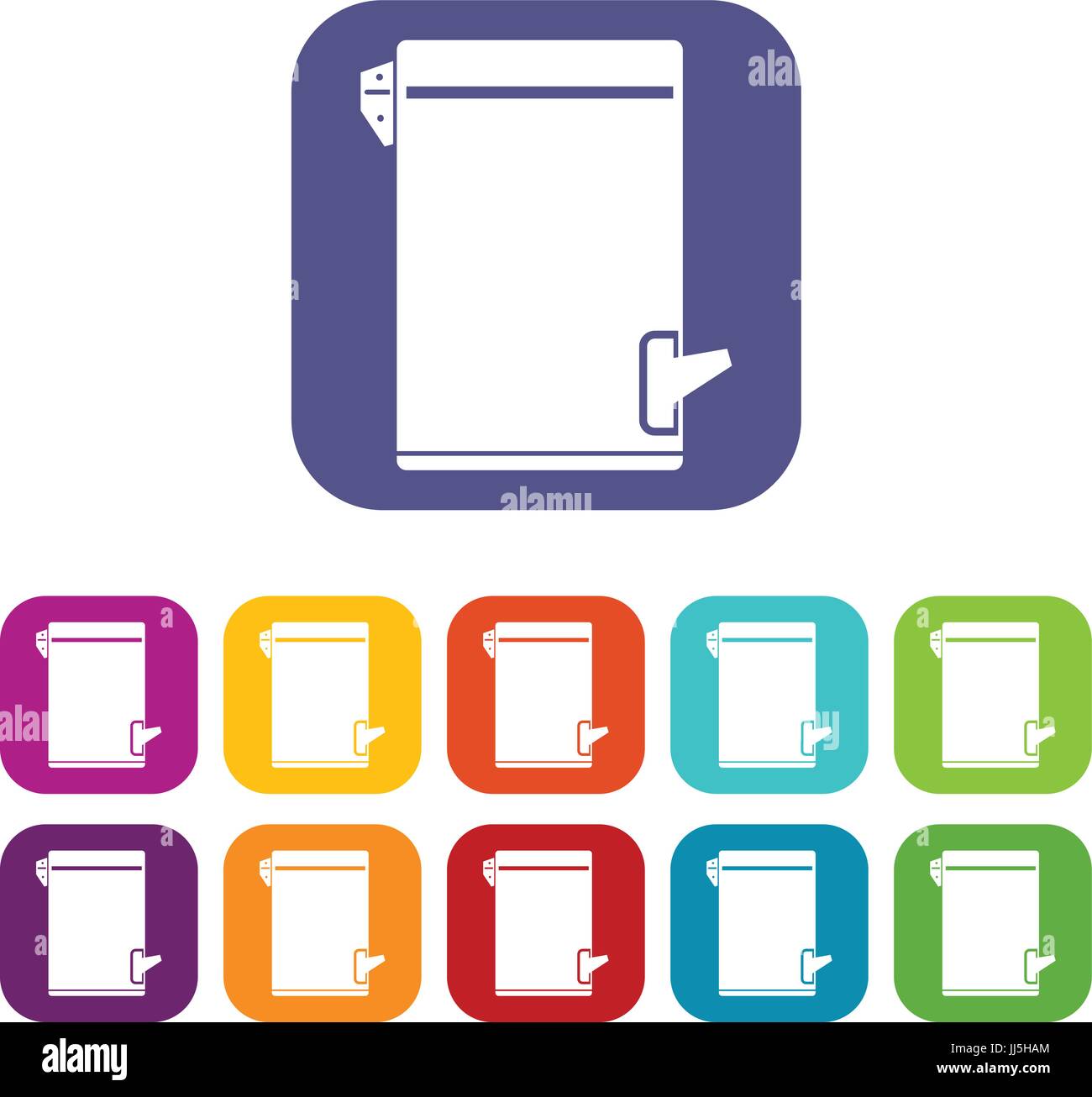 Trash can icons set Stock Vector Image & Art - Alamy