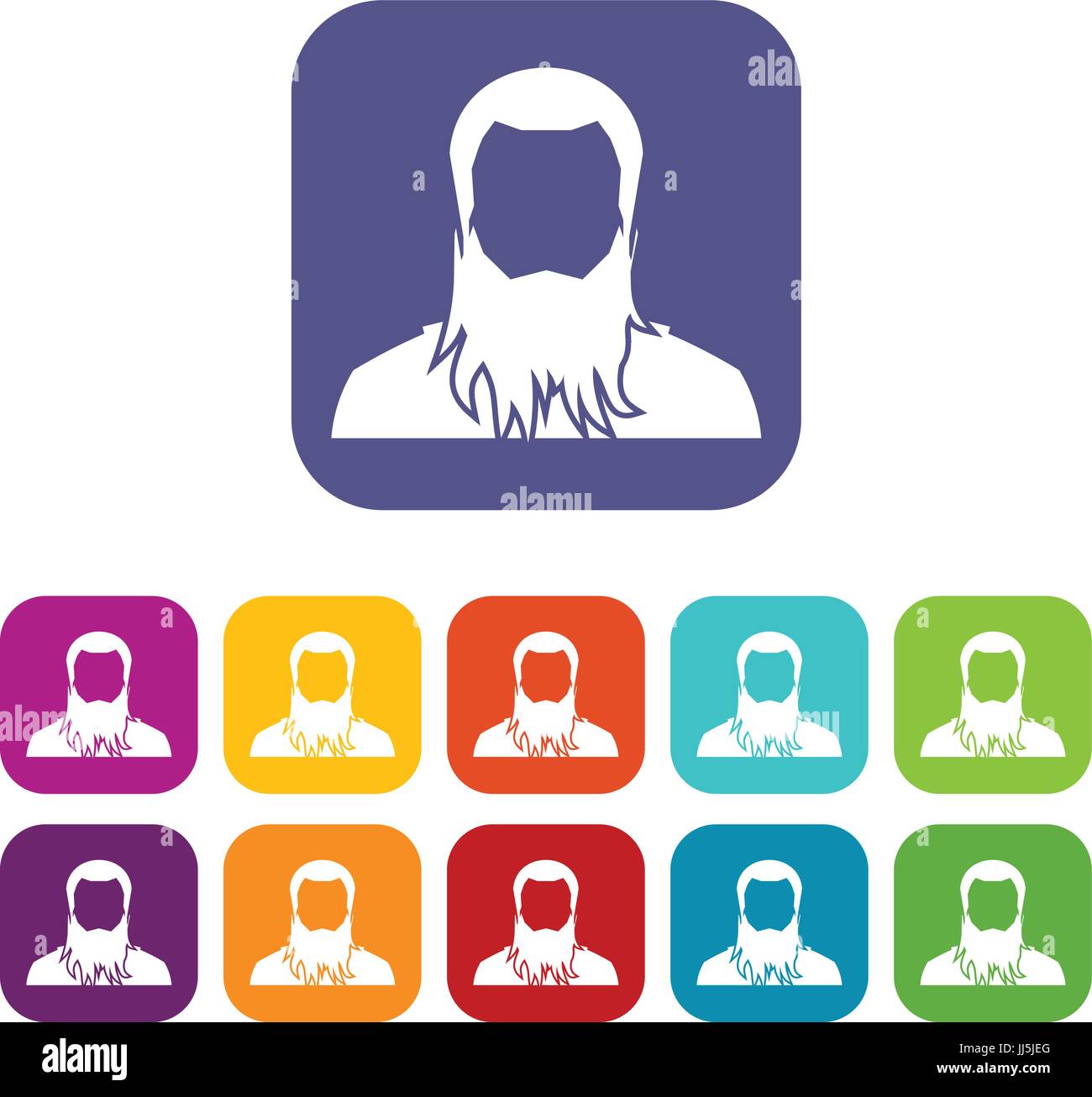 User icons set Stock Vector Image & Art - Alamy