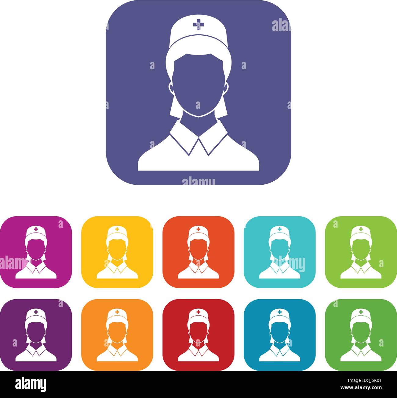 Doctor icons set Stock Vector Image & Art - Alamy