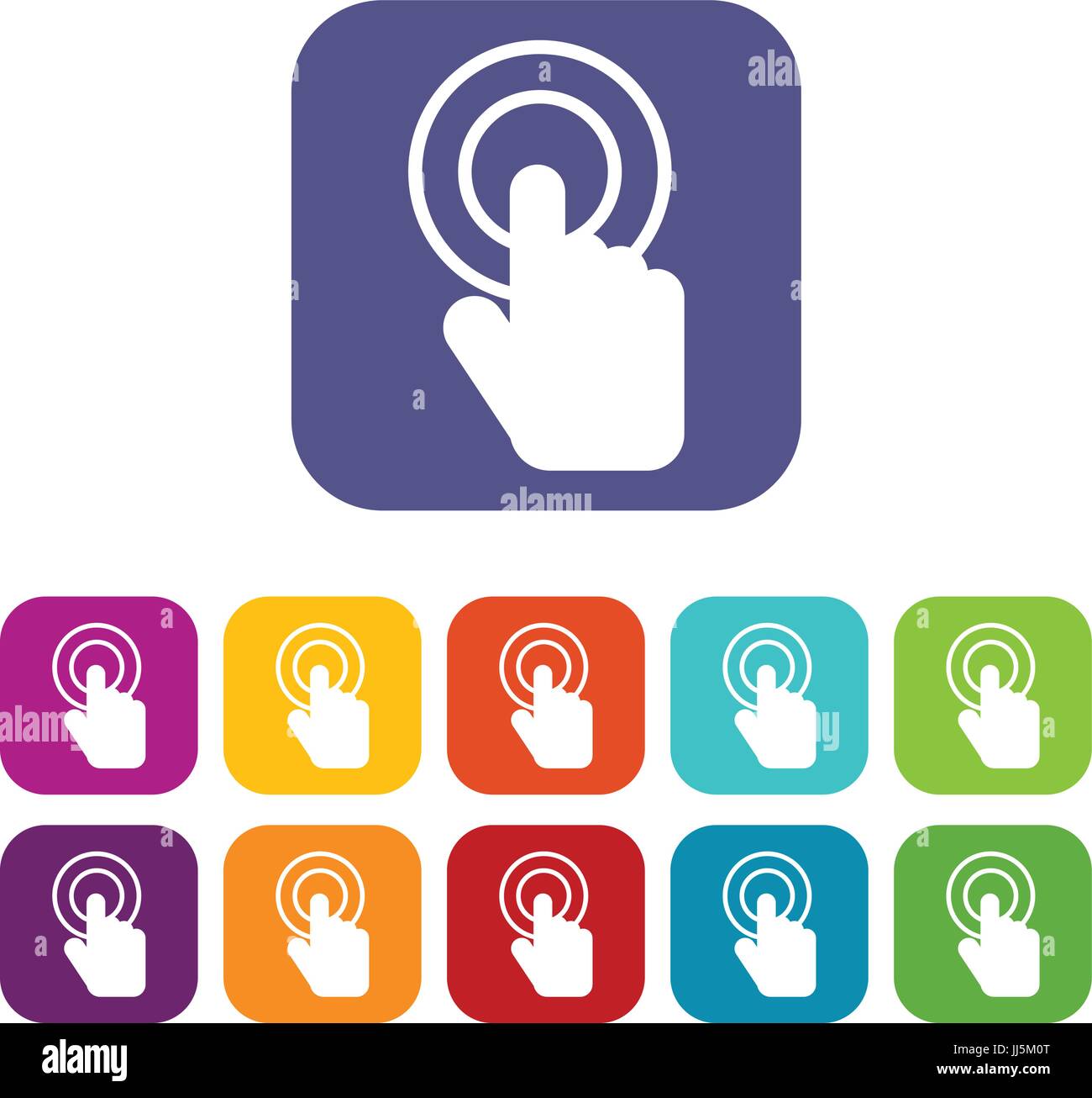 Click icons set Stock Vector Image & Art - Alamy