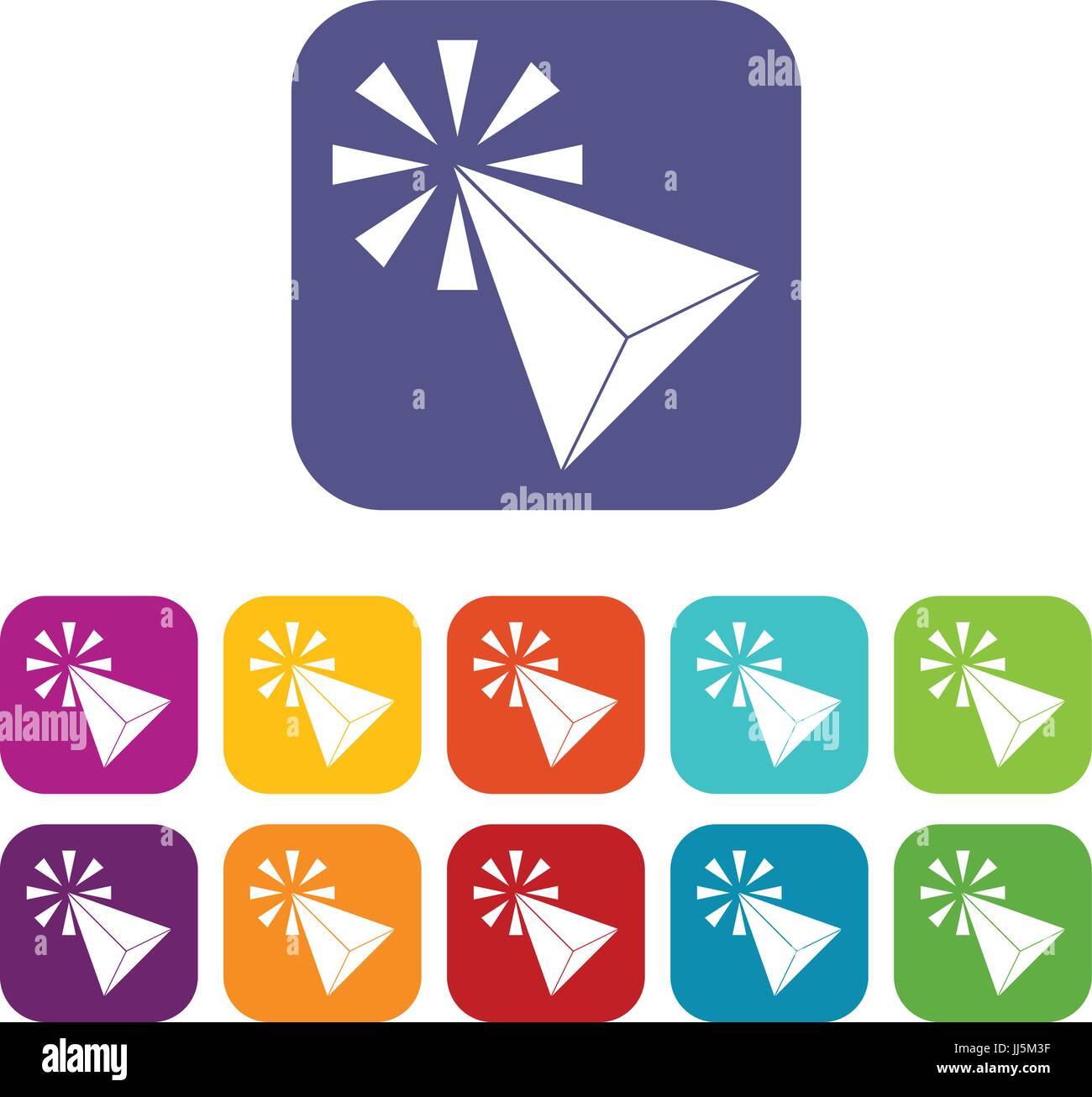 Click icons set Stock Vector Image & Art - Alamy