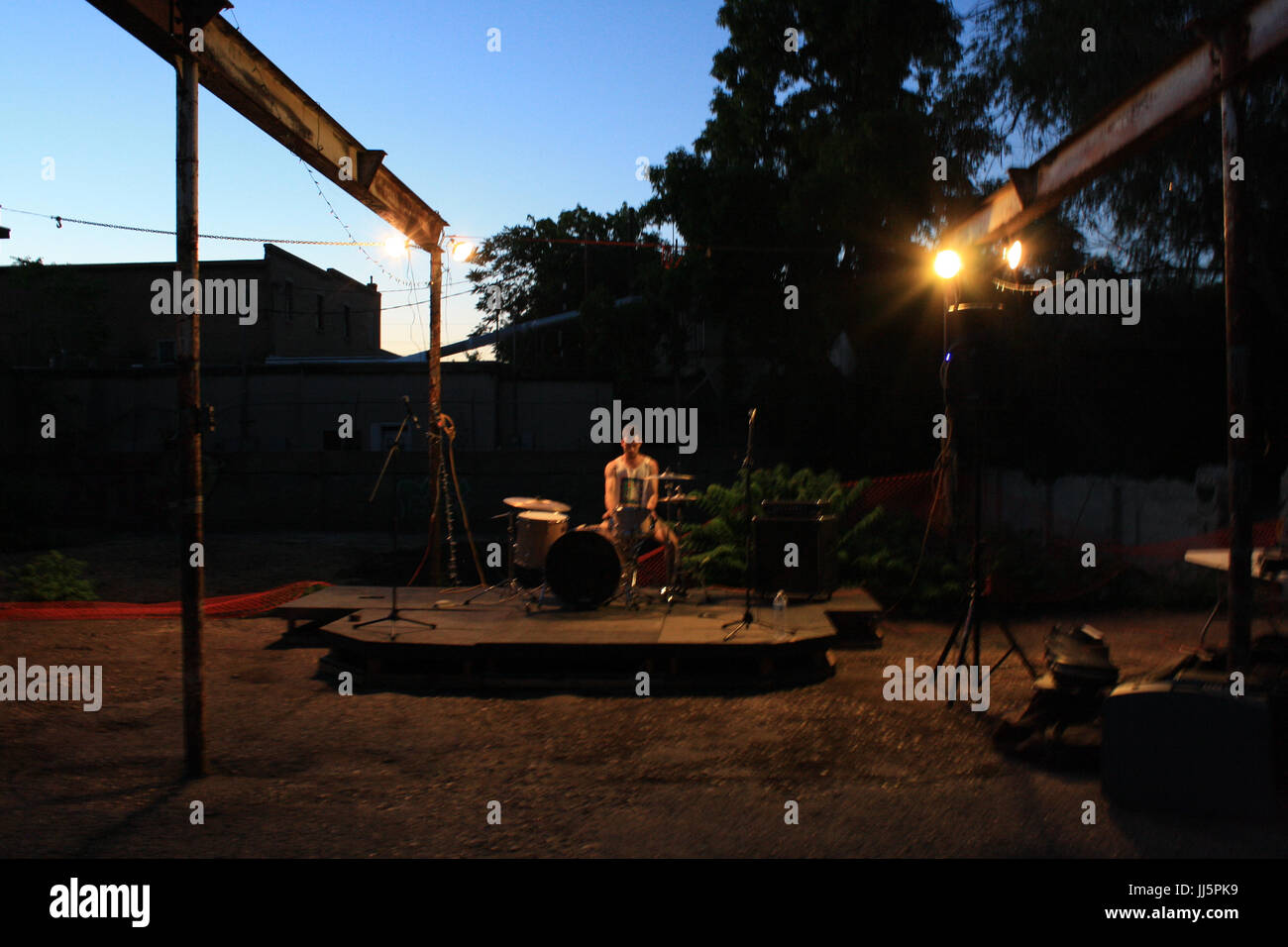 The Stage is Set Stock Photo - Alamy