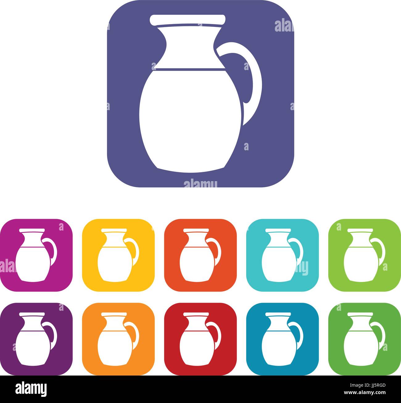 Cream pour jug Stock Vector Images - Alamy