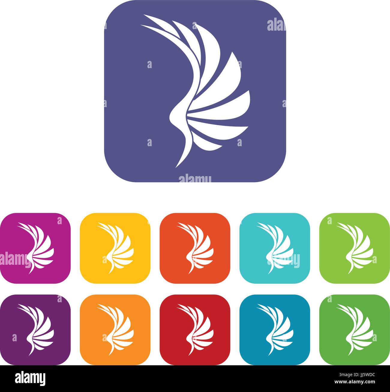 Green winged dove Stock Vector Images - Alamy