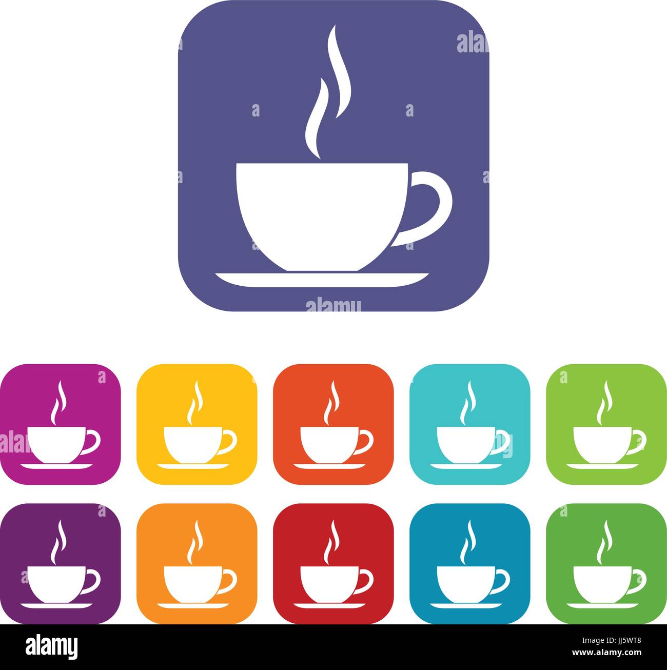 Red cup hot tasty dark Stock Vector Images - Alamy