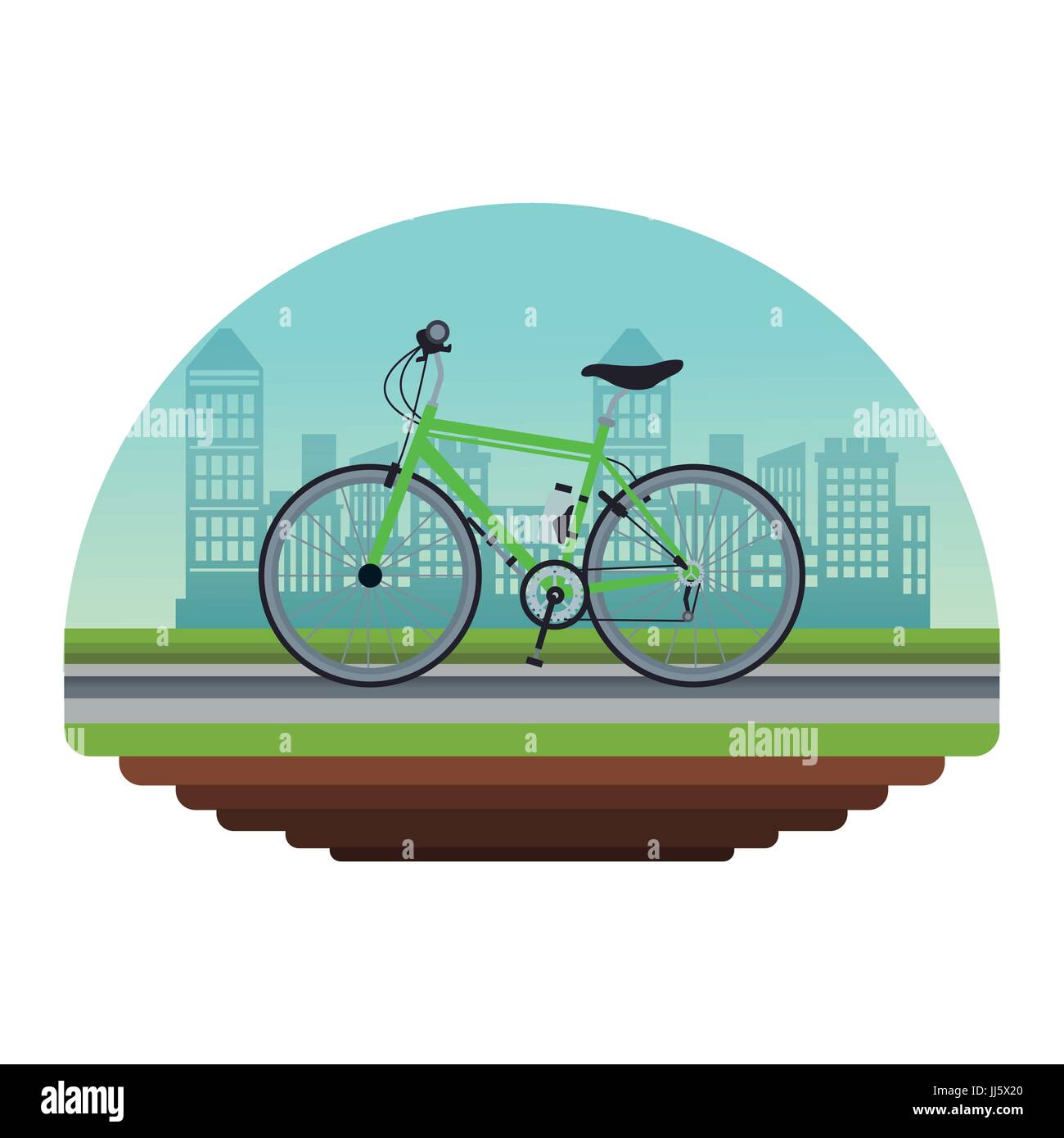 Circular street Stock Vector Images - Alamy