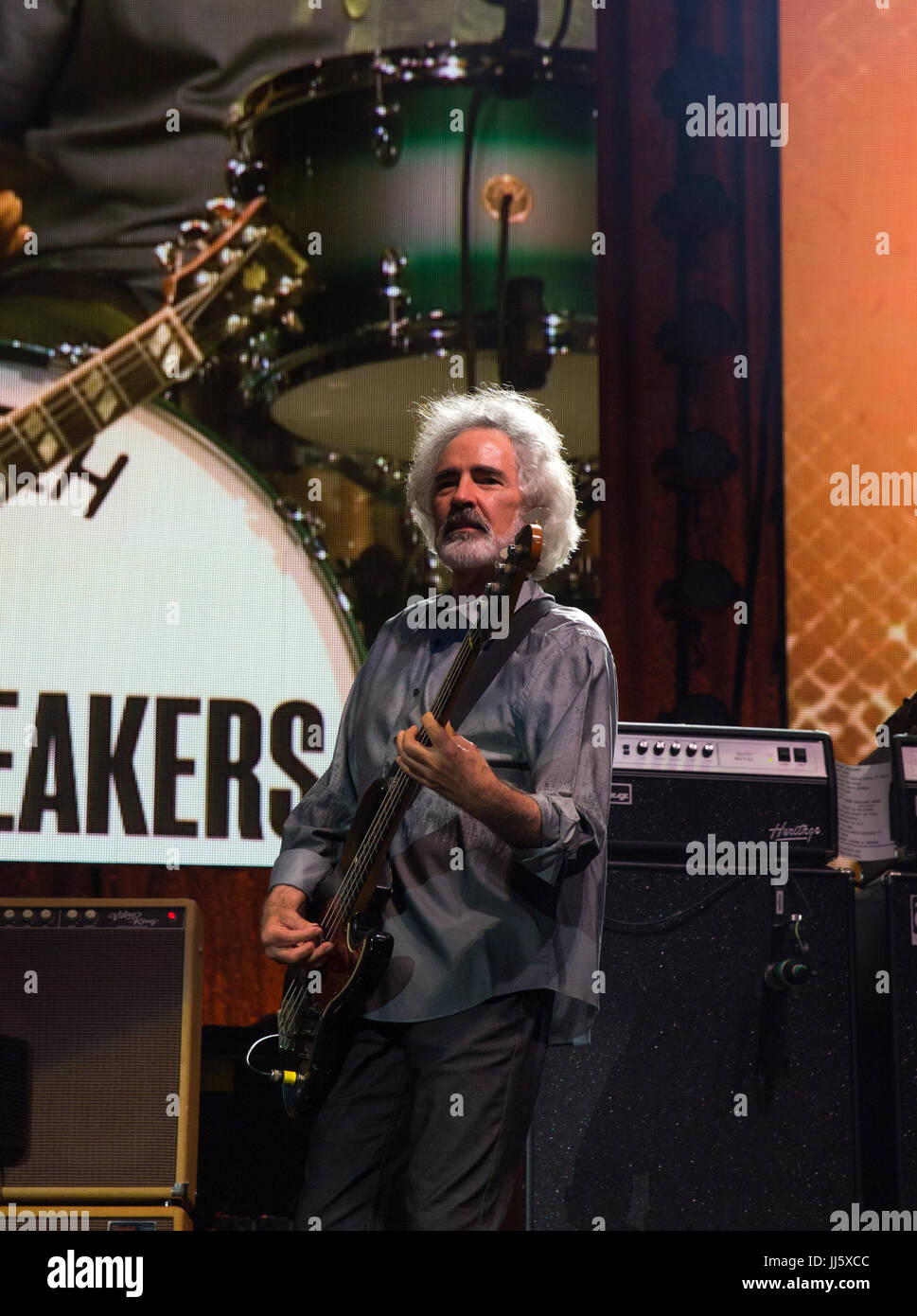 Ron Blair. Tom Petty & The Heartbreakers performing in Toronto on their ...