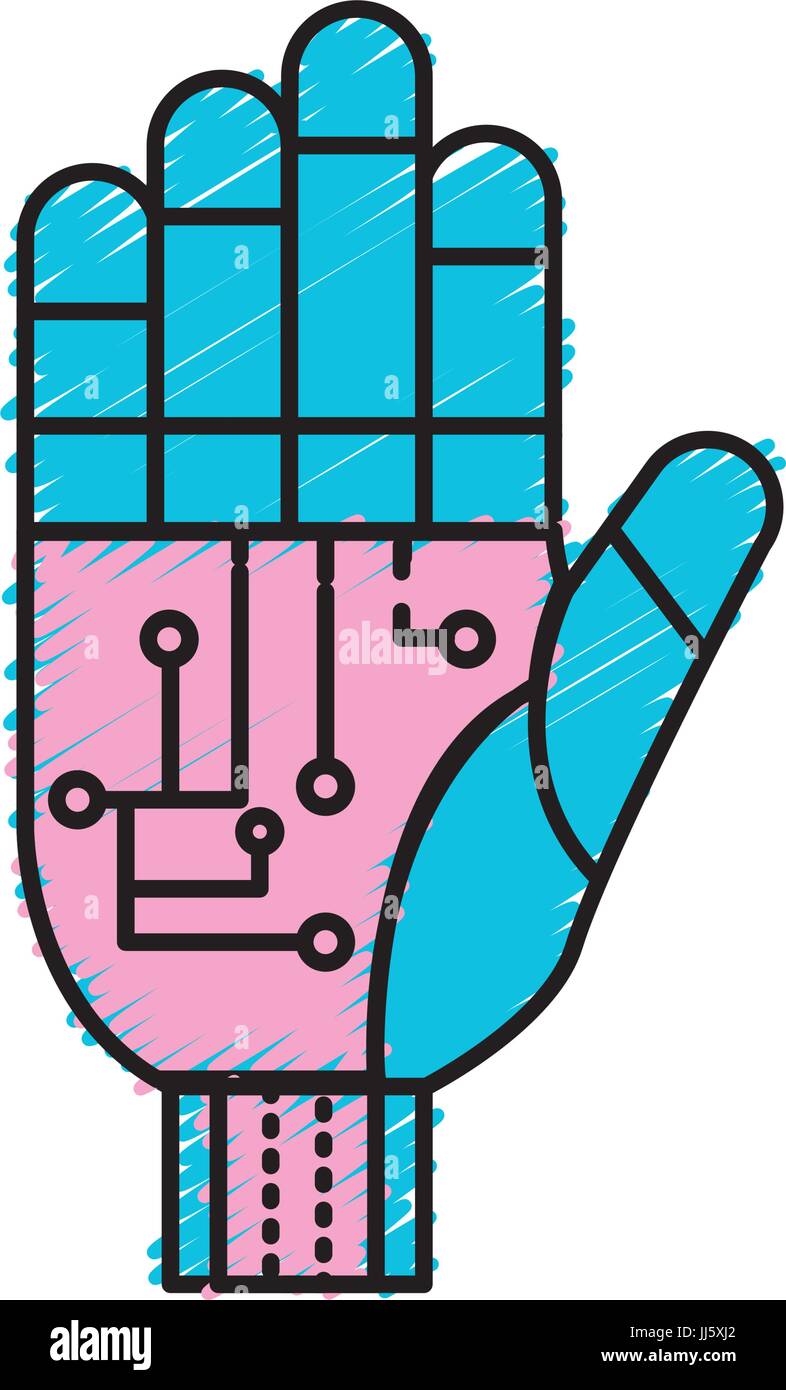 Futuristic electronic circuits Stock Vector Images - Alamy