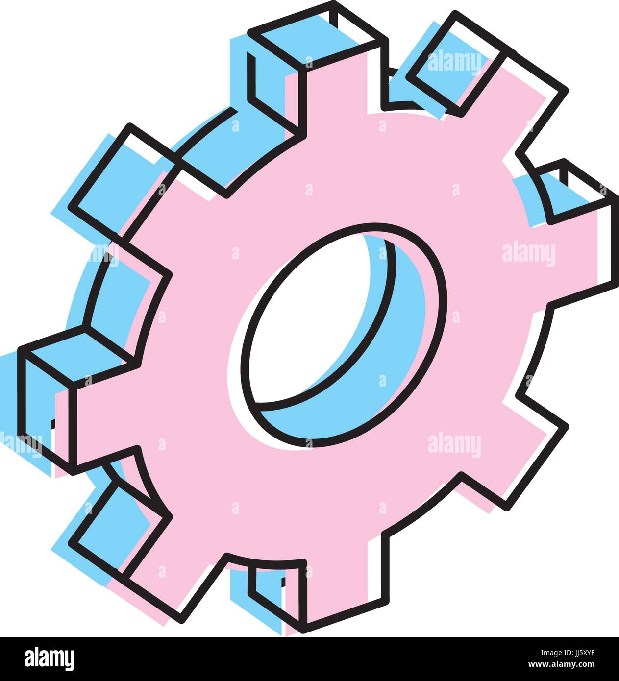 gear industry technology information icon Stock Vector Image & Art - Alamy