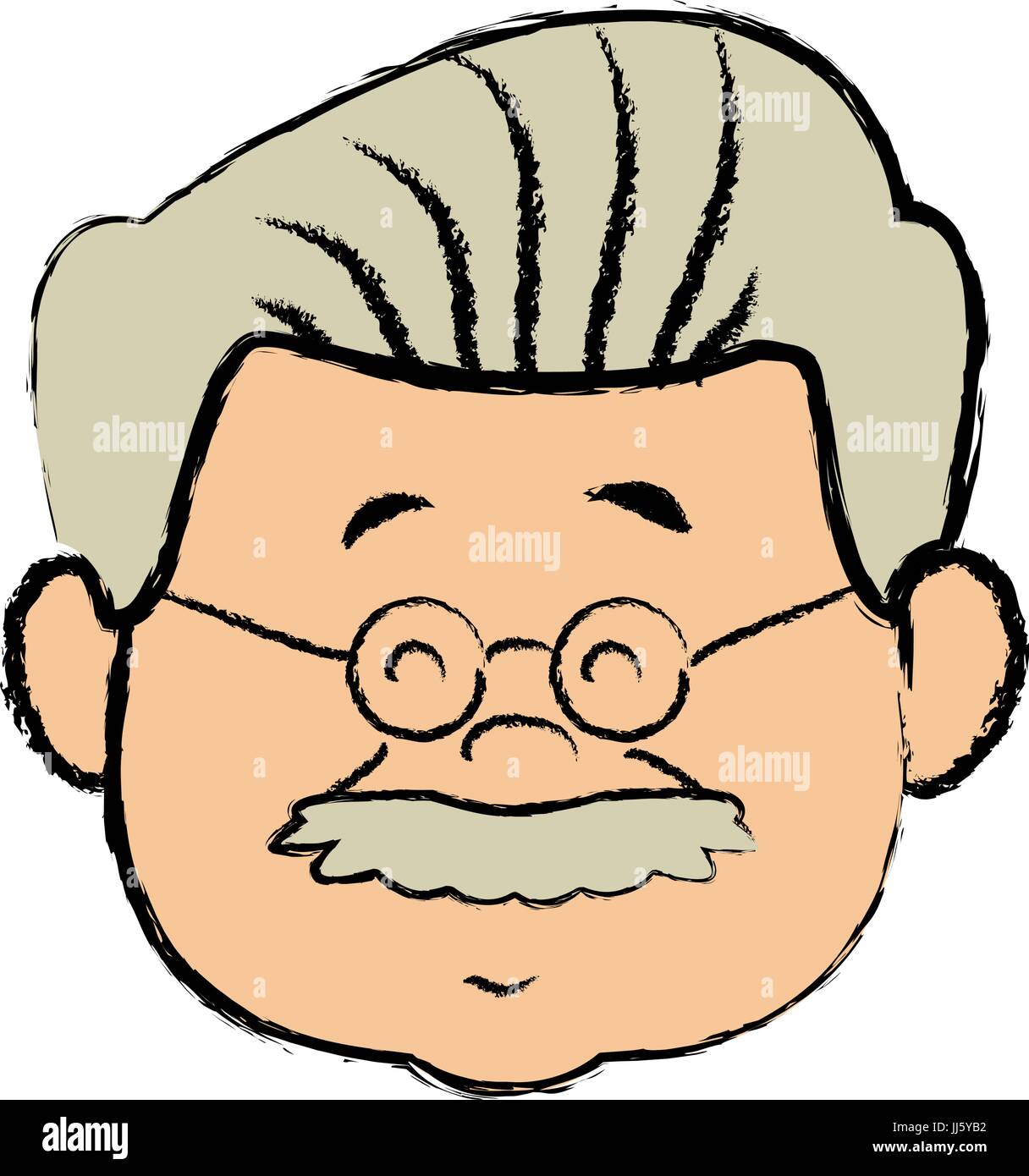 portrait grandfather man family person Stock Vector Image & Art - Alamy