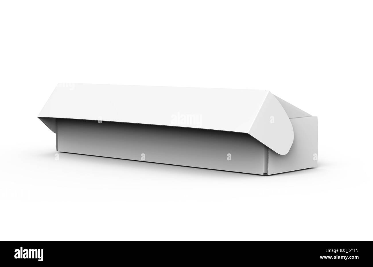 Blank paper box mock up, packaging elements for design uses in 3d ...