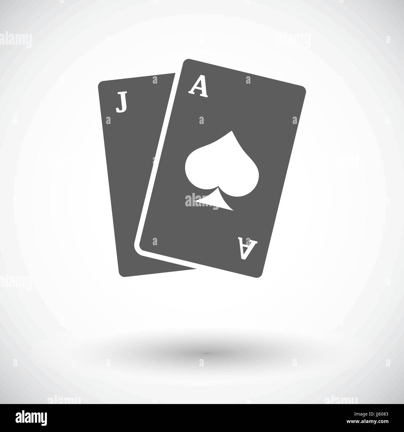 Playing cards clip art Stock Vector Images - Alamy