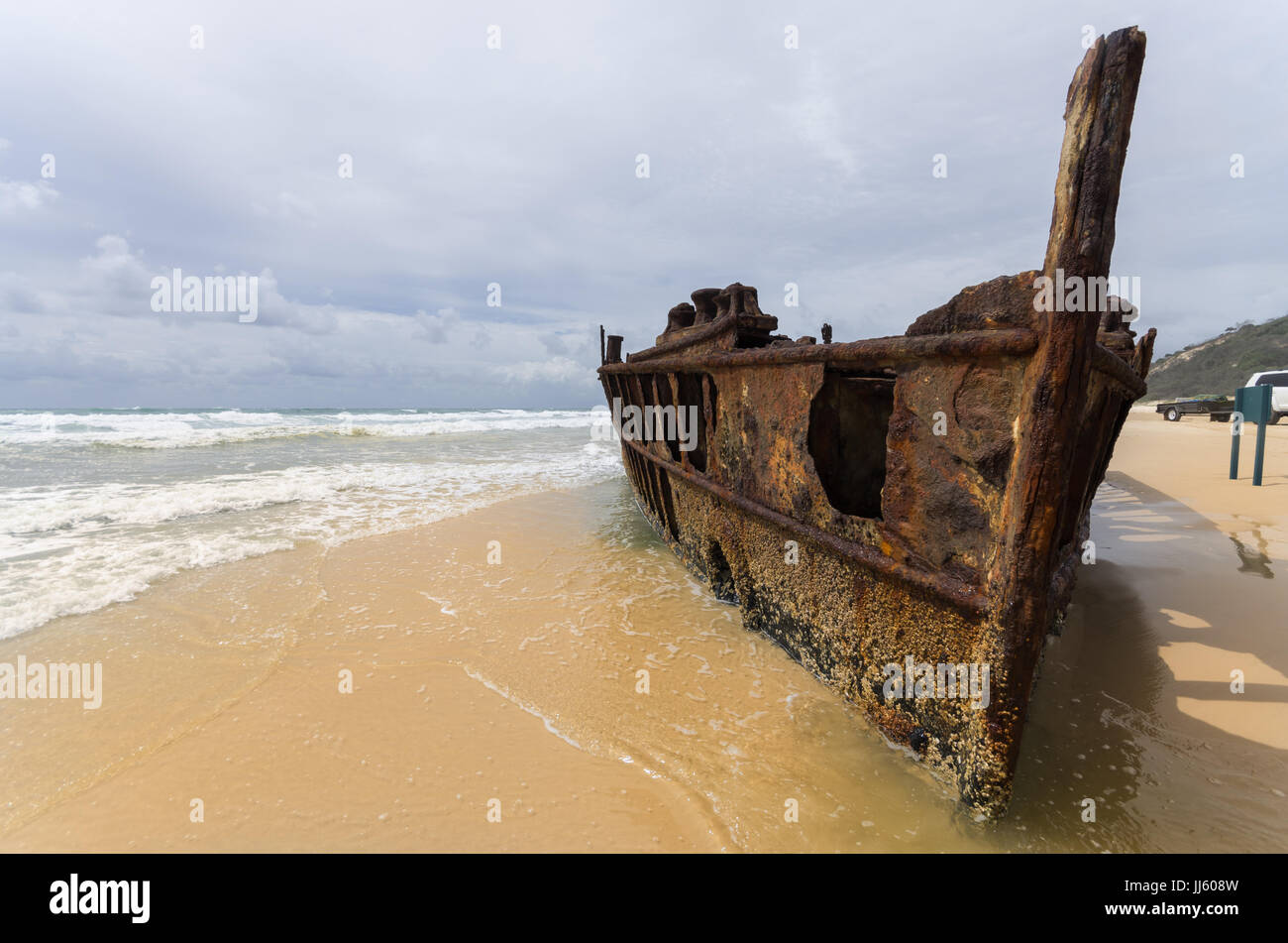 Ss Maheno Fraser Island Australia
