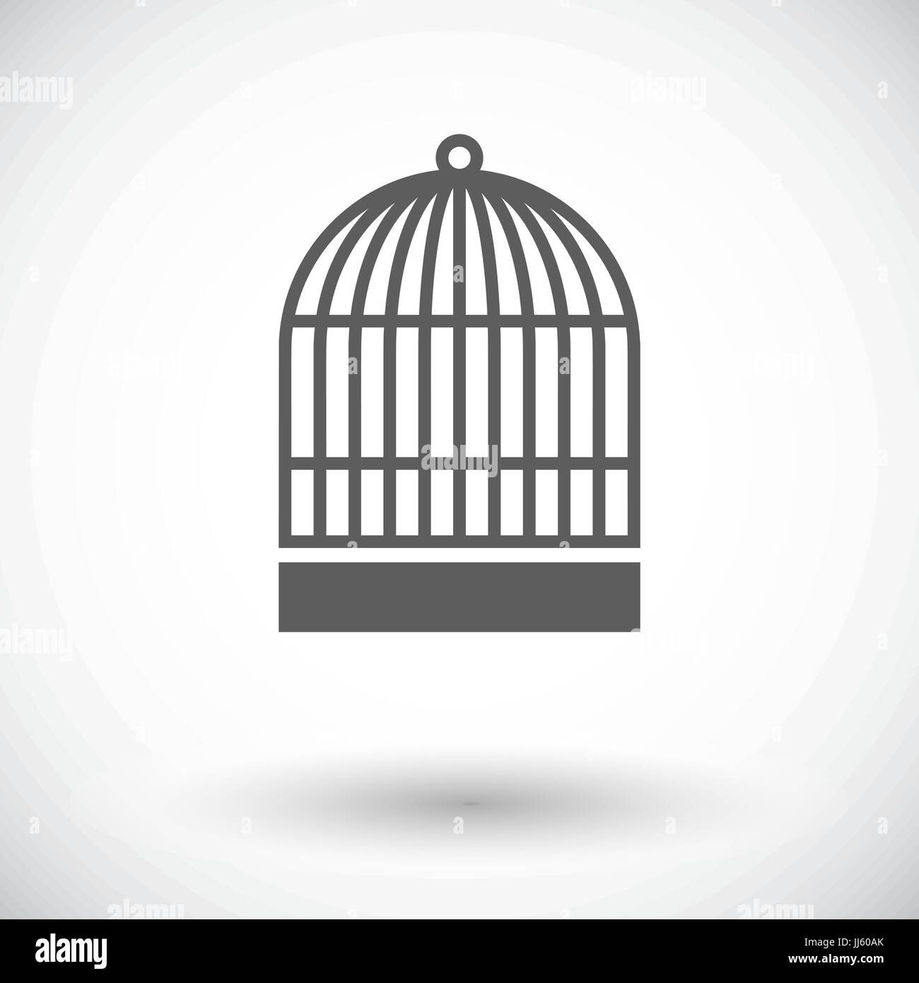 Cage icon. Flat vector related icon for web and mobile applications. It ...